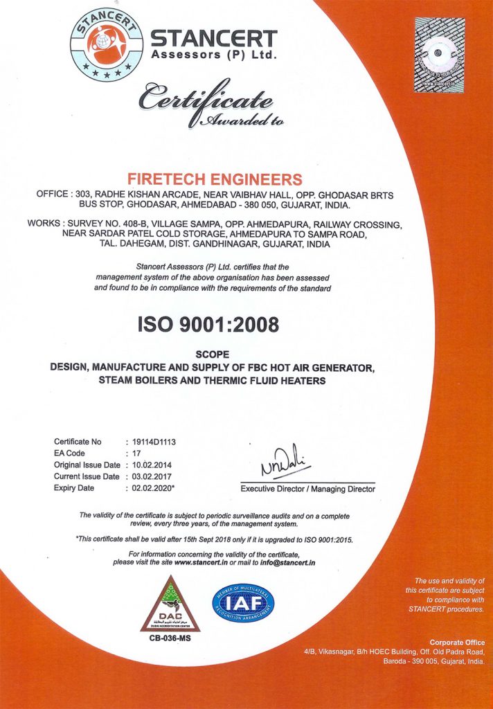 Certificates – Fire Tech Engineers